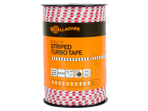 12.5mm Striped Turbo Tape - Living Rural