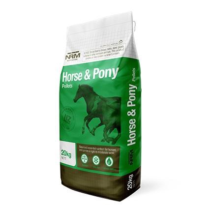 NRM Horse & Pony Pellets 20kg - Living Rural