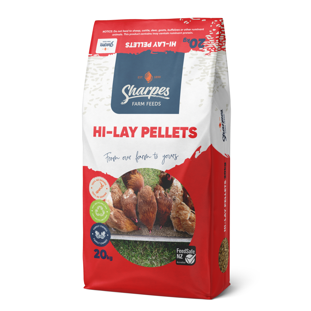 Sharpes Hi-Lay Pellets - Living Rural