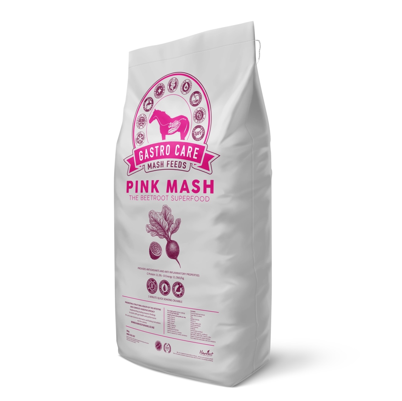 Harvest Grains Pink Mash 18kg - Living Rural